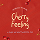 Cherry Feeling Pencil Handwritten Font, Fonts | GraphicRiver