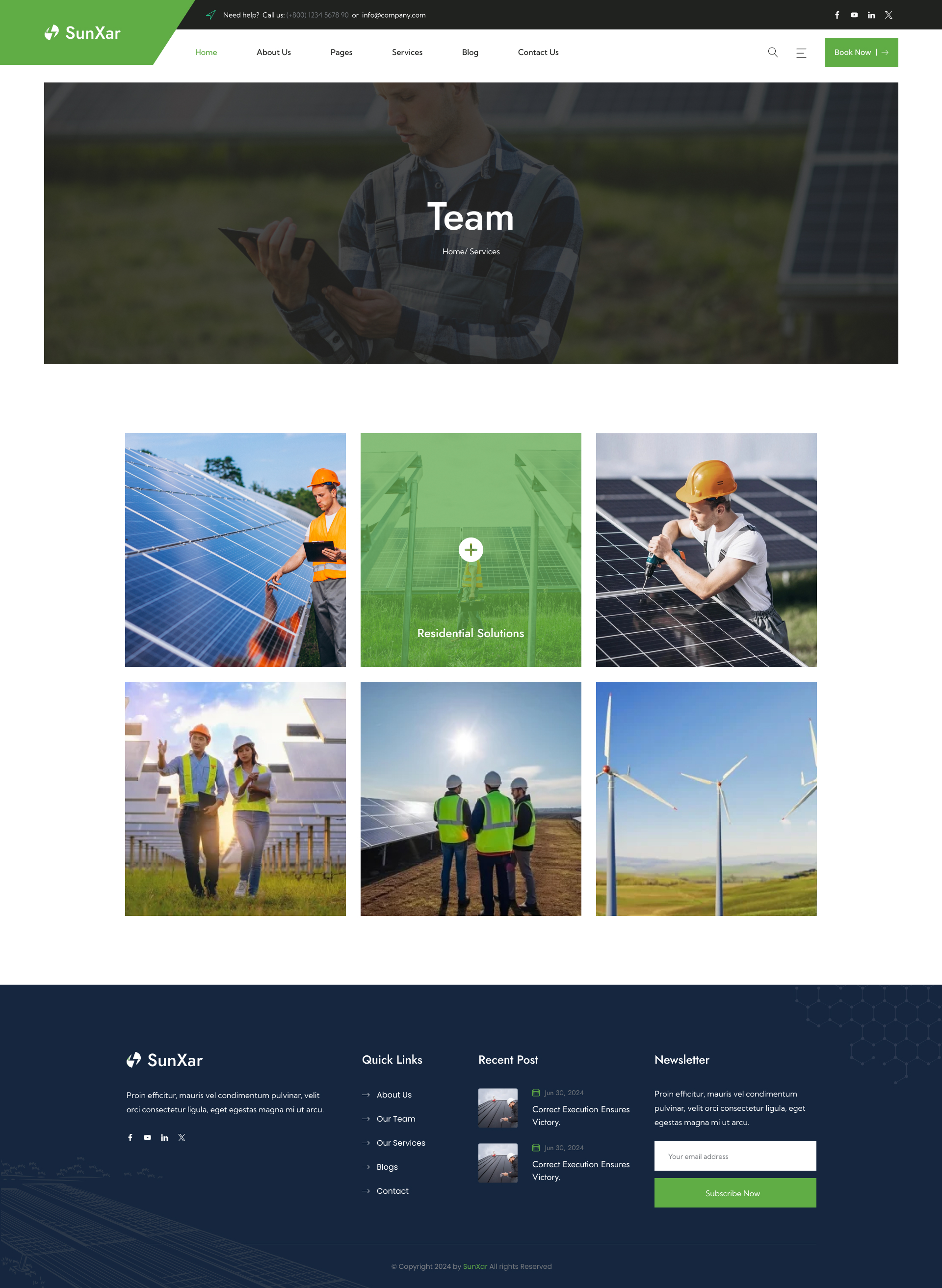 SunXar- Ecology & Solar Energy Figma Template by wpthemeshaper ...