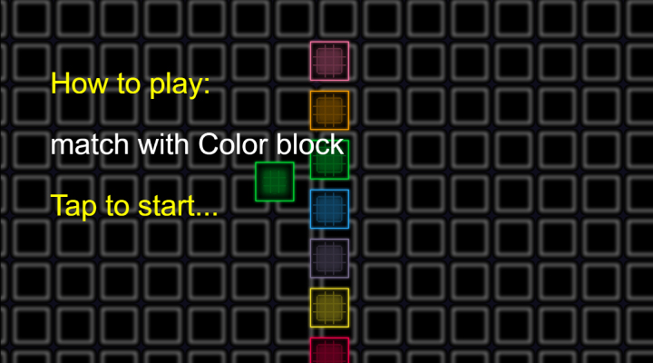 Neon Block Splash Game Puzzle Game Html5 Android Construct 3 Game By Haveasoft