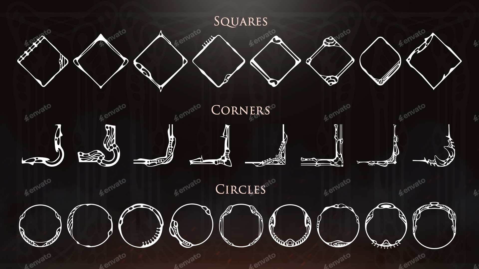 Biopunk UI Set, Game Assets | GraphicRiver