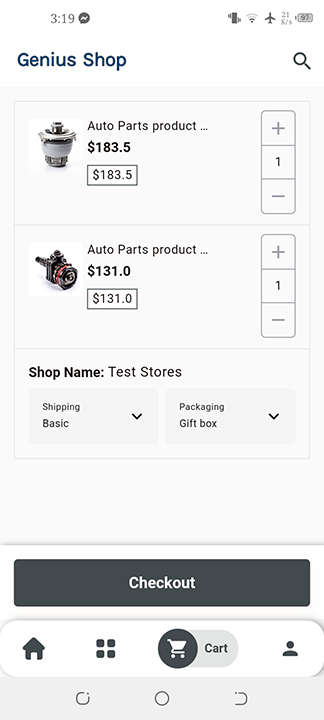 Royal eCommerce - Auto Parts Online Store Android and IOS Flutter App ...