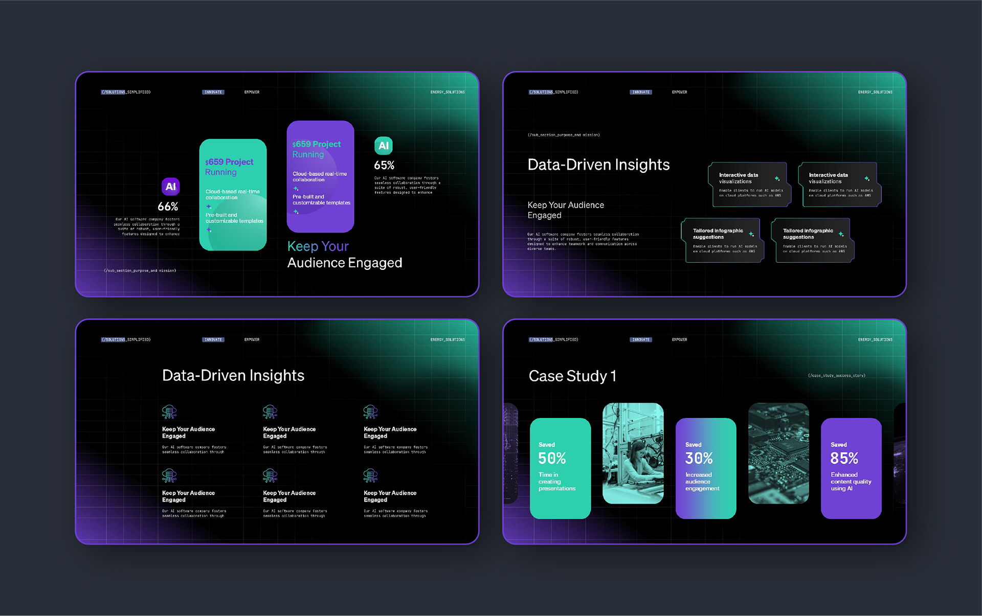 AI: Artificial Intelligence Keynote Presentation Template, Presentation ...