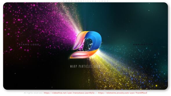 Warp Particles Logo, After Effects Project Files | VideoHive