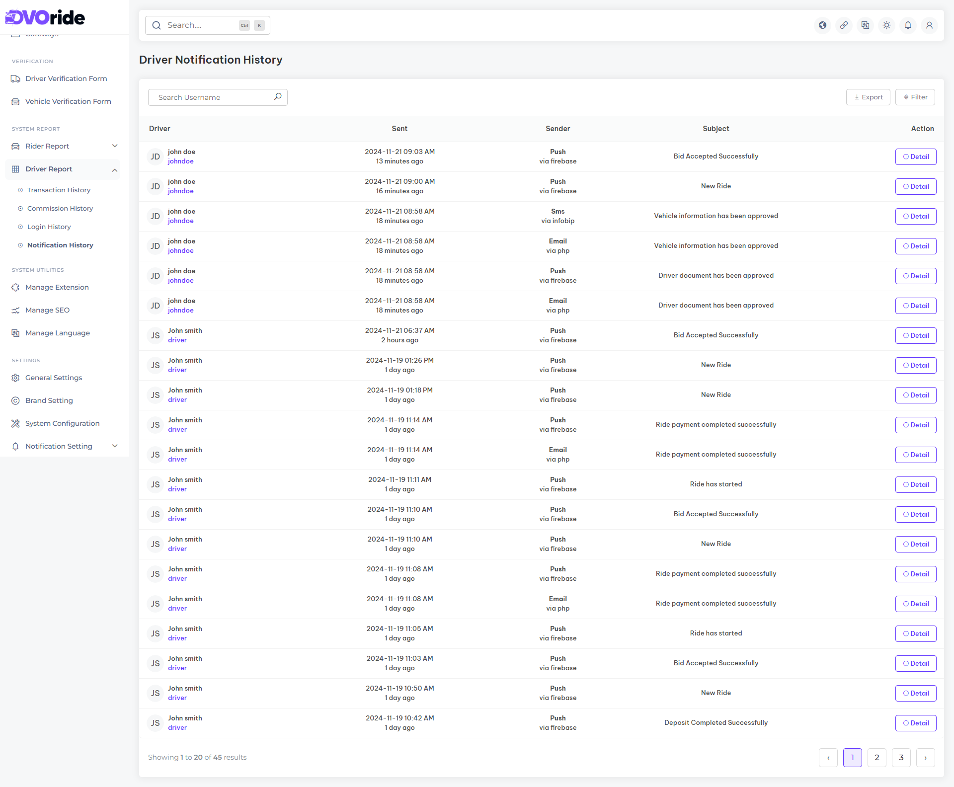 OvoRide - Complete Cross Platform Ride Sharing Solution by OvoSolutions