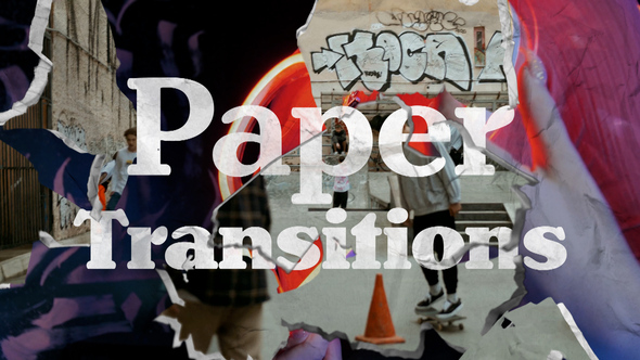 Paper Transitions, After Effects Project Files | VideoHive