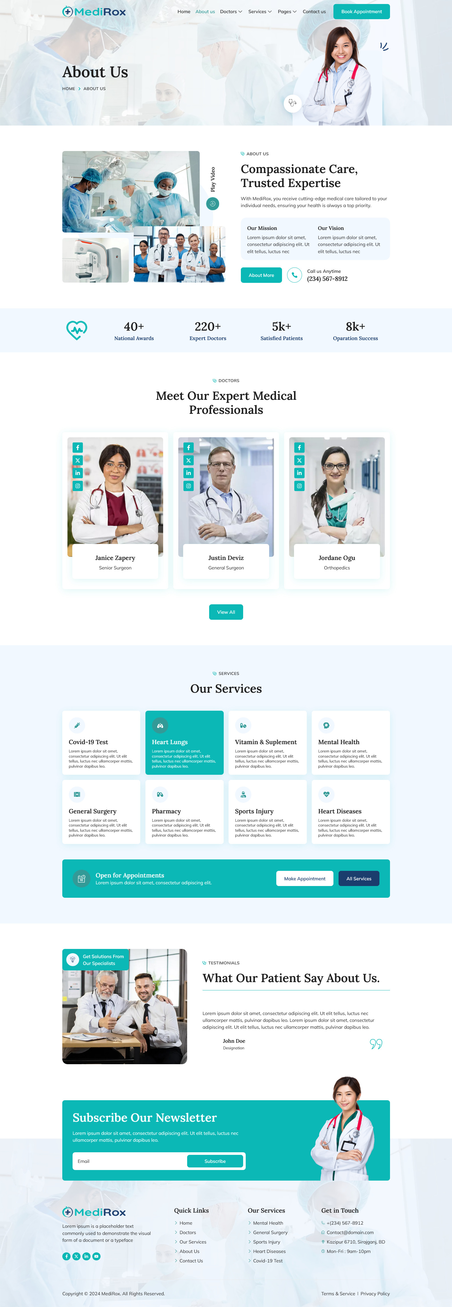 MediRox - Health & Medical Elementor Template Kit by Rox_Themes ...