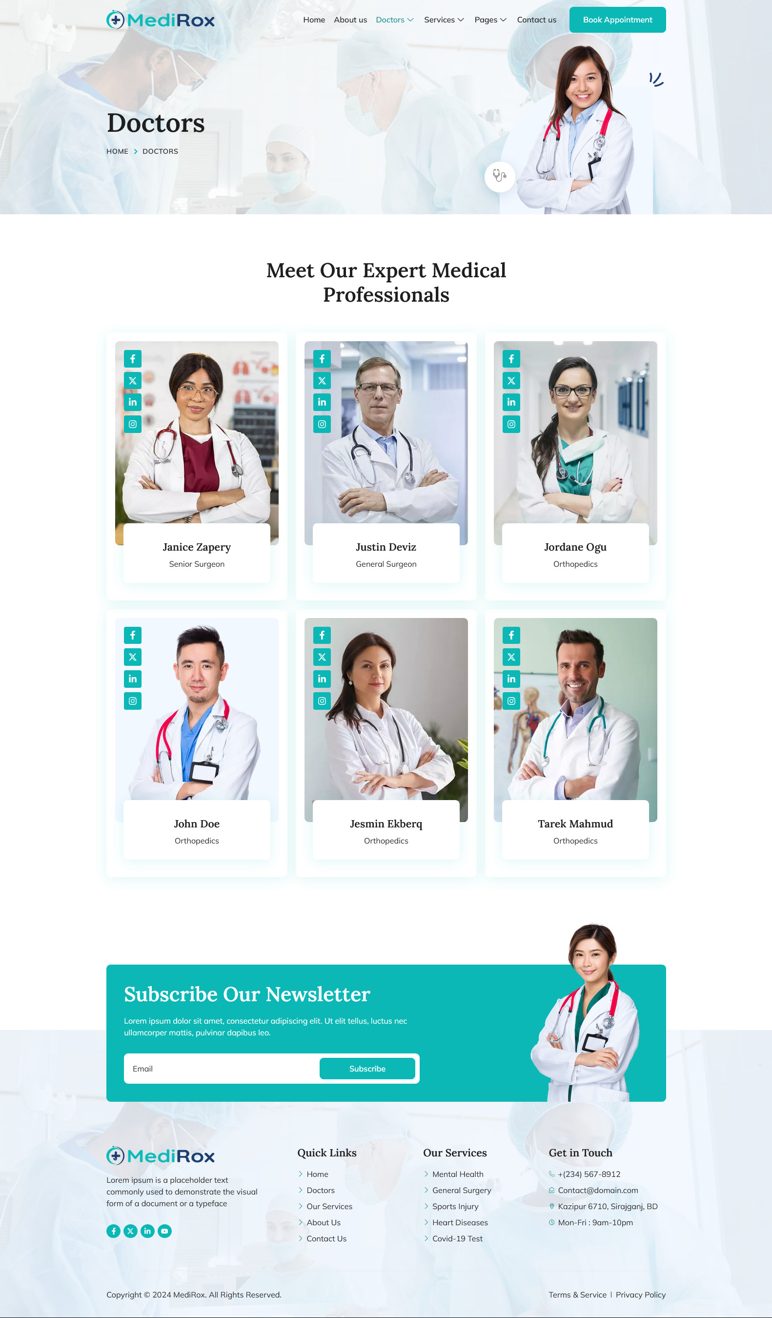 MediRox - Health & Medical Elementor Template Kit by Rox_Themes ...