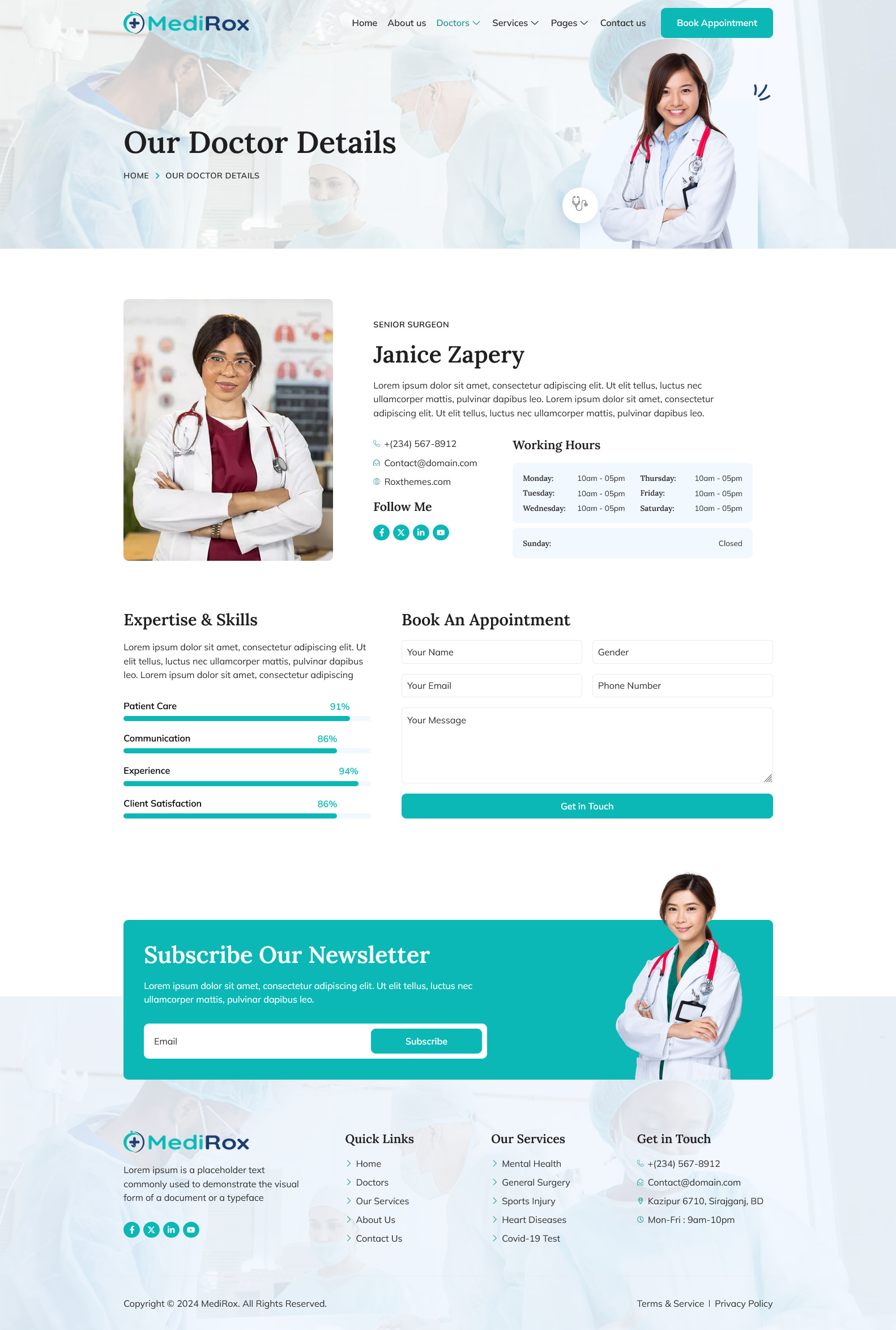 MediRox - Health & Medical Elementor Template Kit by Rox_Themes ...