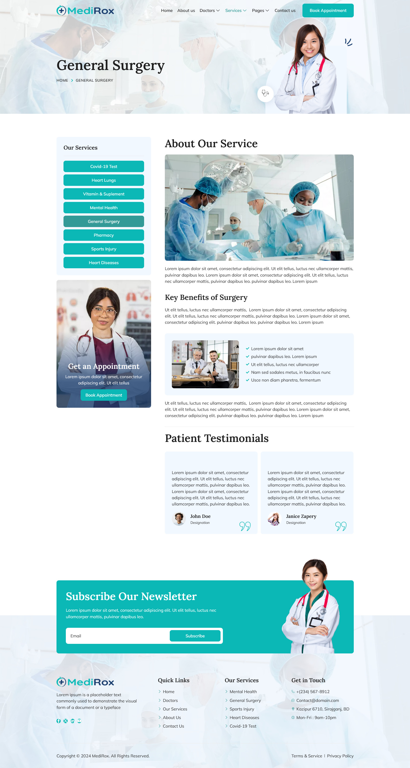 MediRox - Health & Medical Elementor Template Kit by Rox_Themes ...
