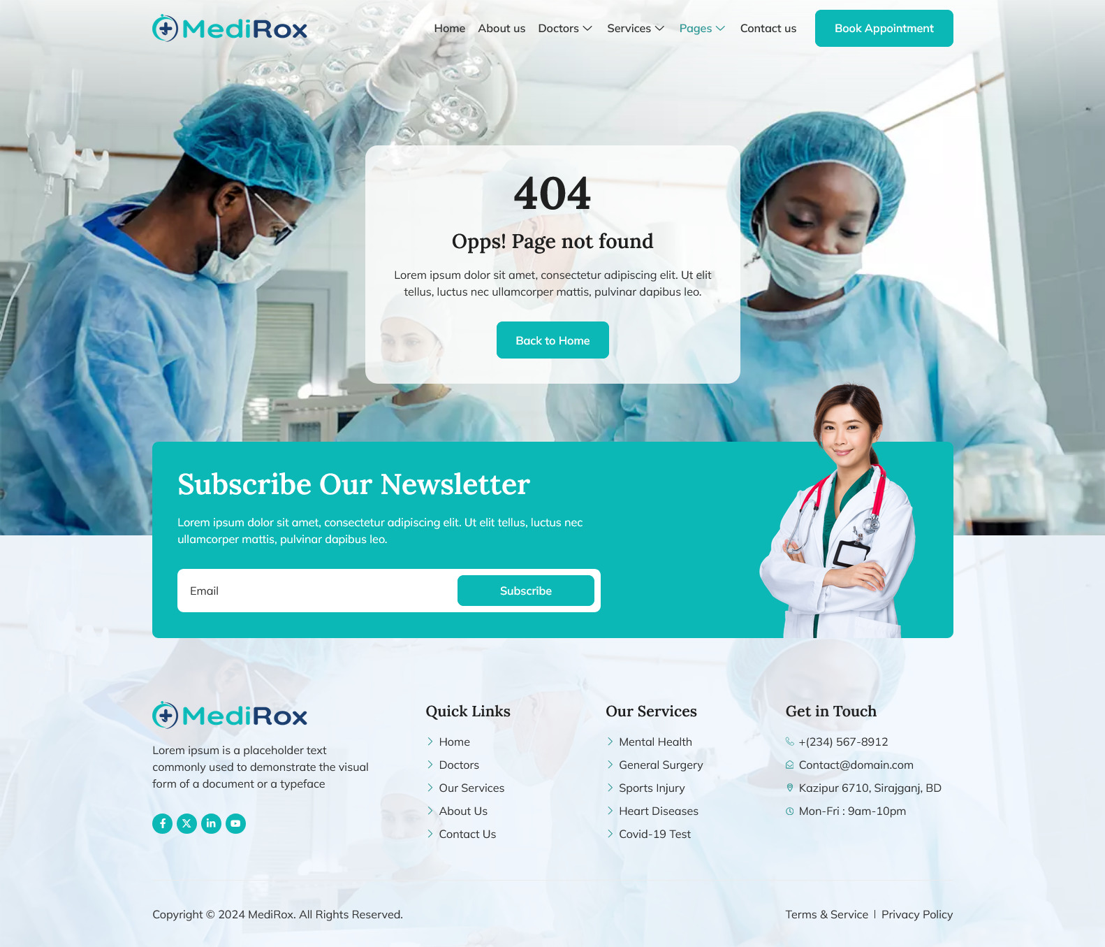 MediRox - Health & Medical Elementor Template Kit by Rox_Themes ...