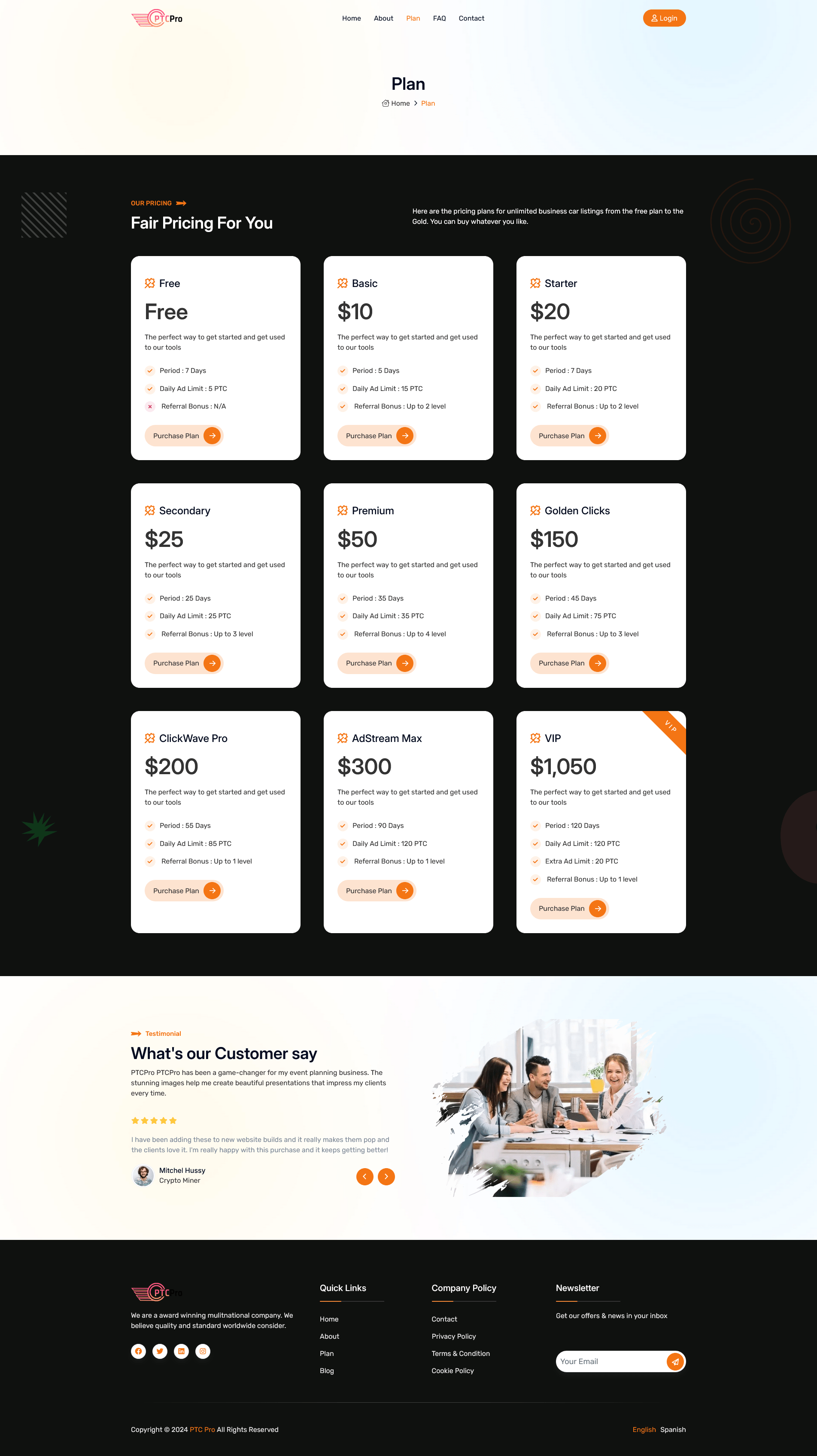 PTC Pro - Complete PPC Advertising Platform for Business by bug-finder