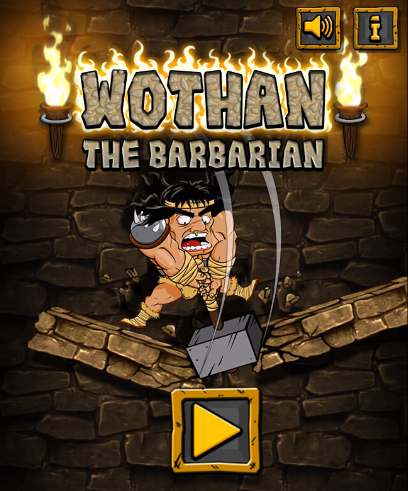 Wothan The Barbarian - HTML5 Arcade Game by codethislab | CodeCanyon