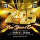 2025 New Year Flyer, Print Templates | GraphicRiver