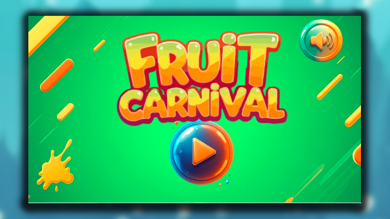 Fruit Carnival - Construct 3 Game (HTML5, AdMob, C3P) by freegameassets2d_com