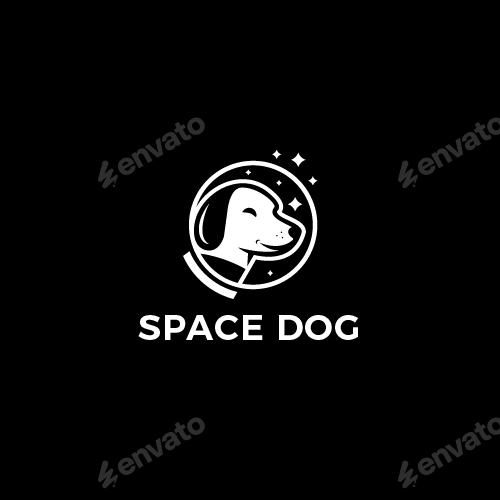 Space Dog - Logo Template, Logo Templates | GraphicRiver