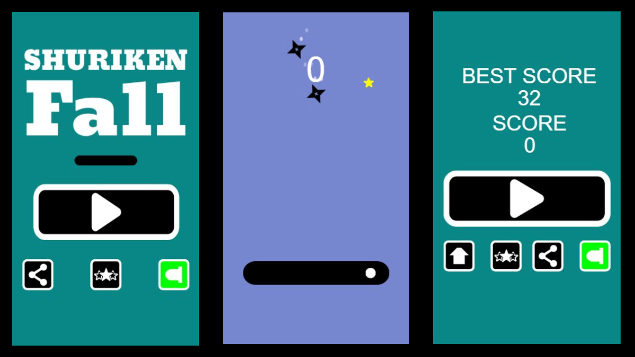 Shuriken Fall: Endless Reflex And Dodge Challenge Fun Game - Fast-Paced Html5 Game | Construct 3 ...