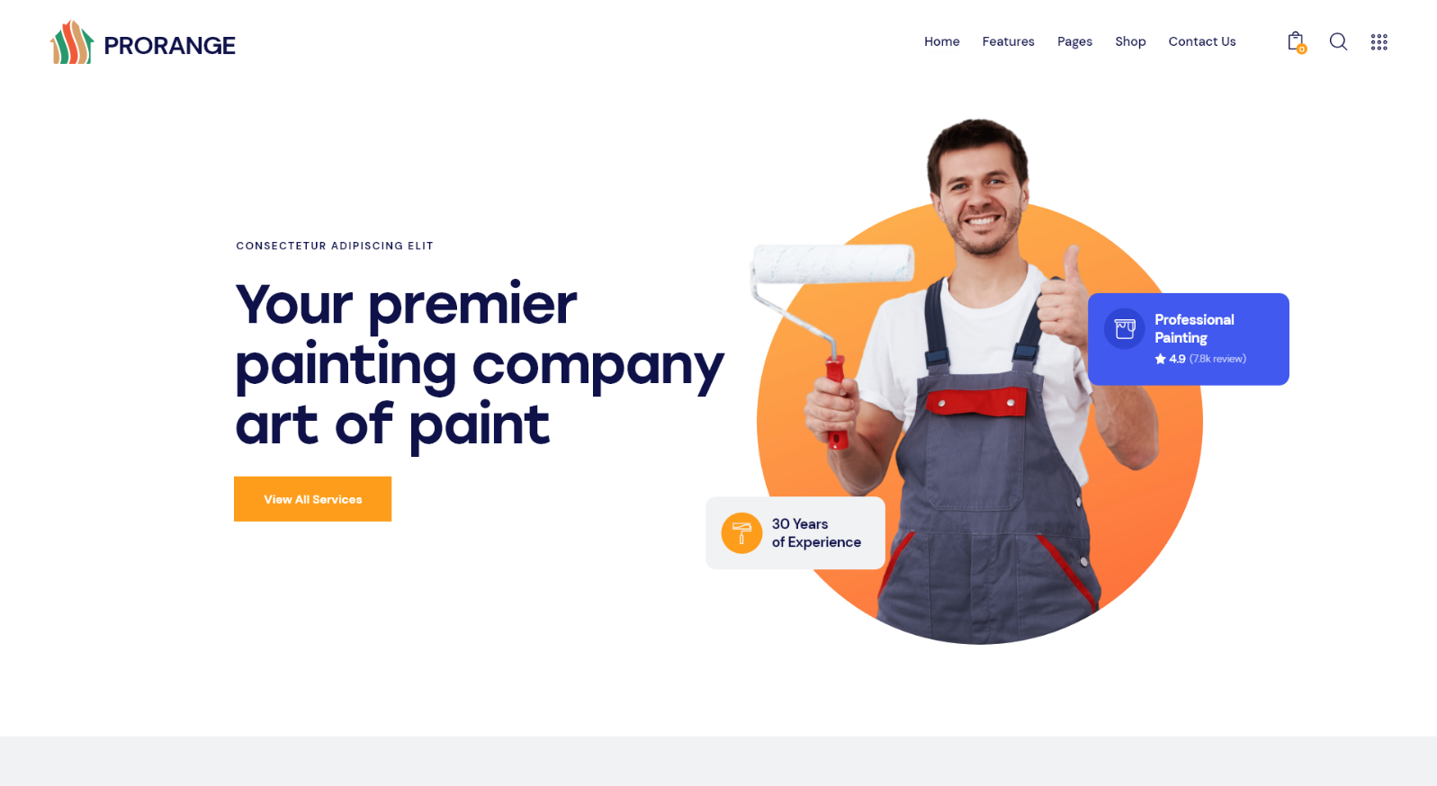 ProRange | Painting & Renovation Construction WordPress Theme by ...