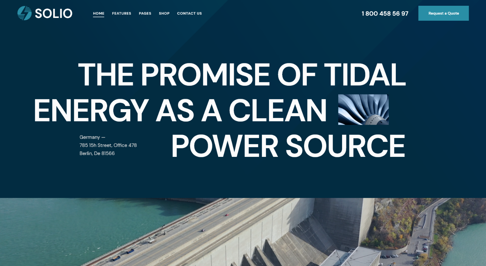 Solio - Green Power & Renewable Energy WordPress Theme by AncoraThemes