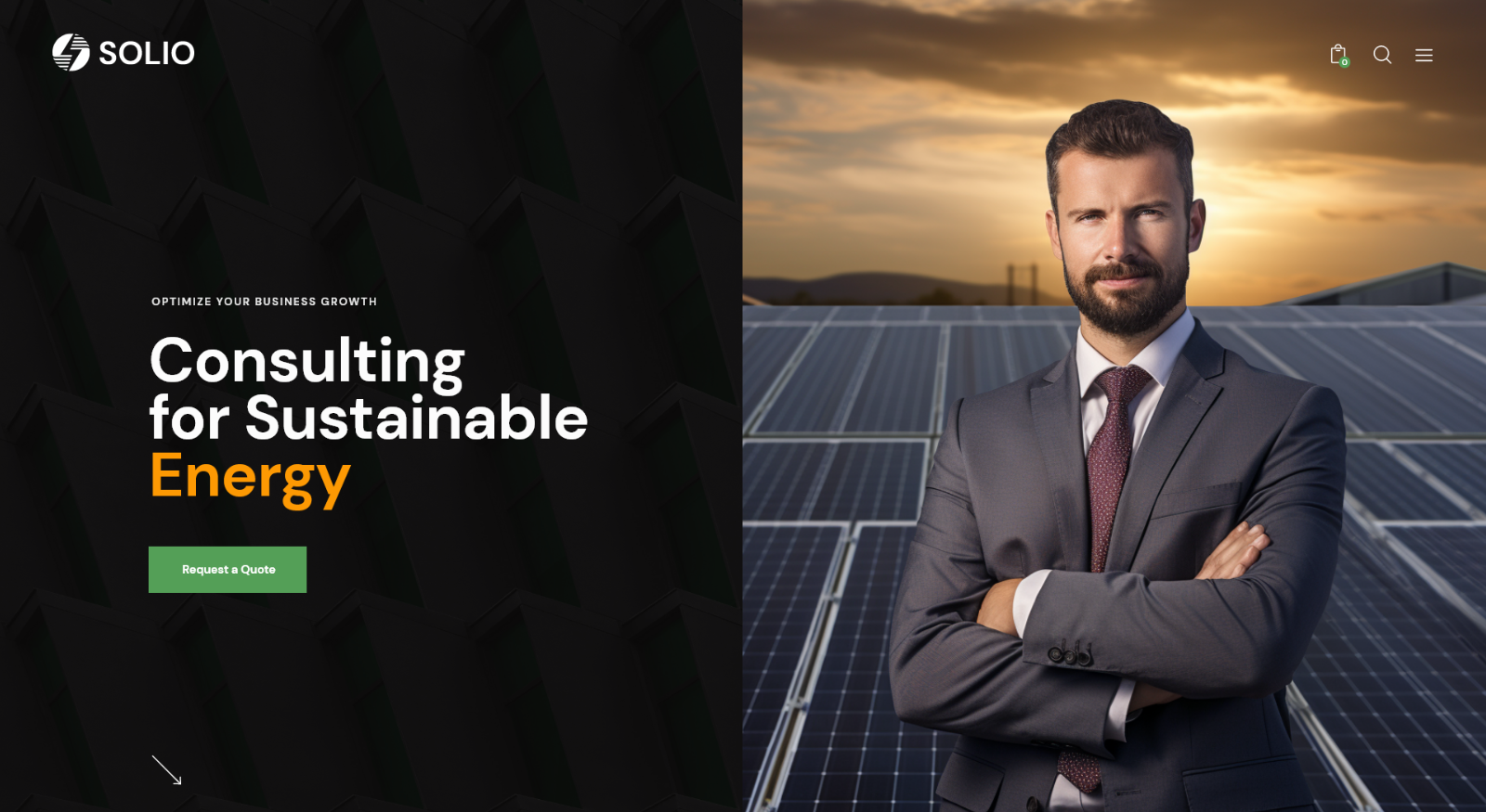 Solio - Green Power & Renewable Energy WordPress Theme by AncoraThemes