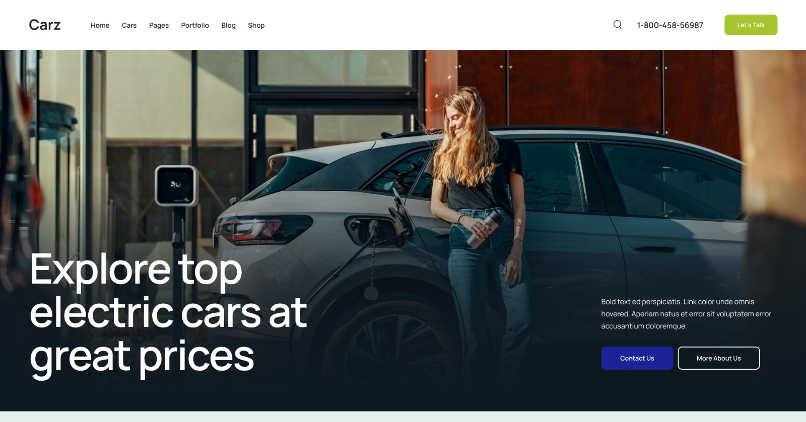 Carz — Car Dealer, Shop & Repair WordPress Theme by AncoraThemes ...