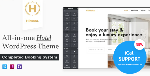 Hotel Theme Himara by Eagle-Themes | ThemeForest