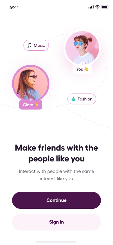 Friendzy - Dating App React Native CLI Ui Kit by upliftthemes | CodeCanyon