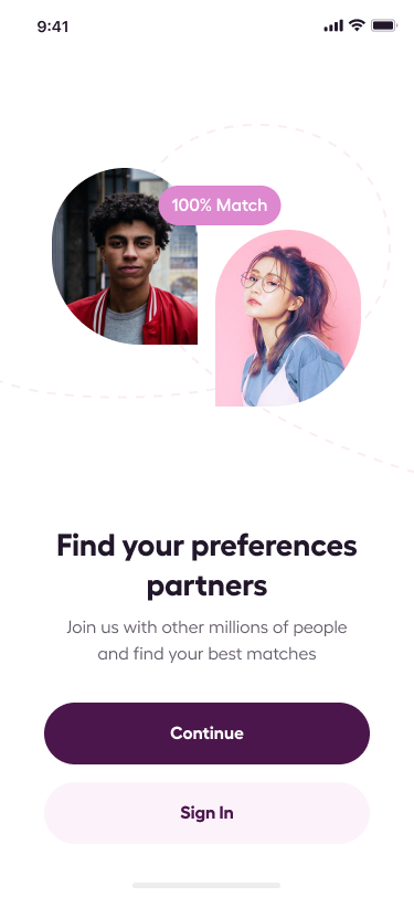 Friendzy - Dating App React Native CLI Ui Kit by upliftthemes | CodeCanyon