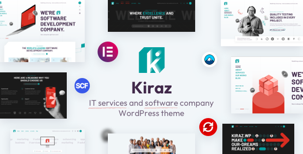 Kiraz – IT services and software WordPress theme by linethemes | ThemeForest