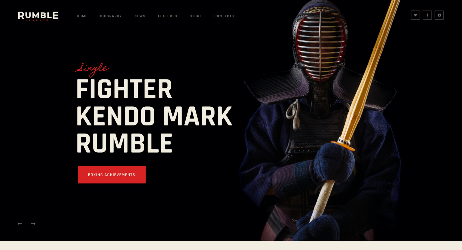 Rumble | Boxing & Martial Arts Fighting MMA Theme by AncoraThemes ...