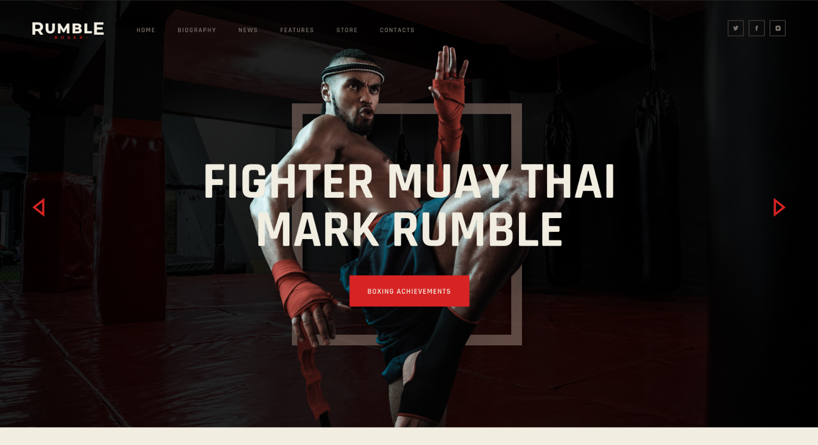 Rumble | Boxing & Martial Arts Fighting MMA Theme by AncoraThemes ...