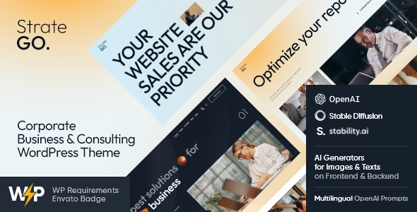 Stratego - Business, Trade & Sales WordPress Theme by AncoraThemes