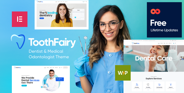 Tooth Fairy - Dentist & Dental Clinic WordPress Theme by AncoraThemes