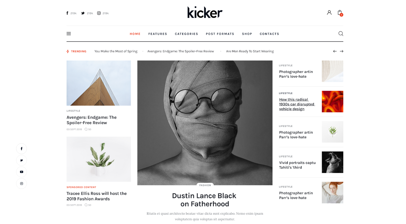 Kicker - Blog Magazine Theme by axiomthemes | ThemeForest