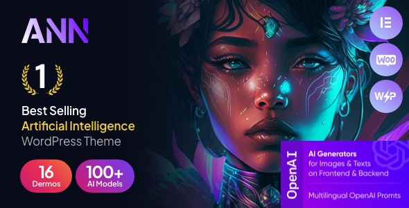 AI ANN - AI Generator OpenAI Elementor WordPress Theme by axiomthemes