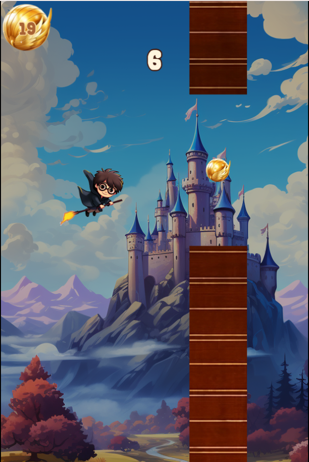 Harry’s Flight - HTML5 Game - Flappy Bird Clone by apggames99 | CodeCanyon