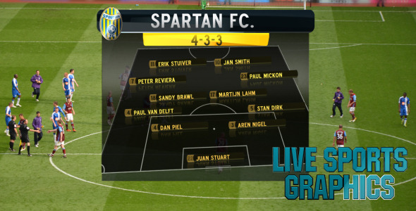 Live Sports Graphics, After Effects Project Files | VideoHive