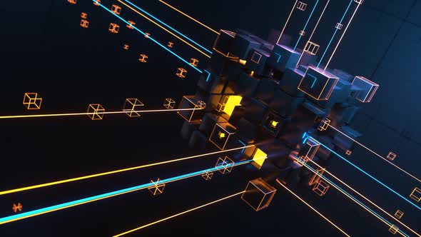 Cube Techno, Motion Graphics | VideoHive