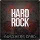 Hard Rock Business Card, Print Templates | GraphicRiver