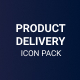 Product Delivery Icon Pack, Icons | GraphicRiver
