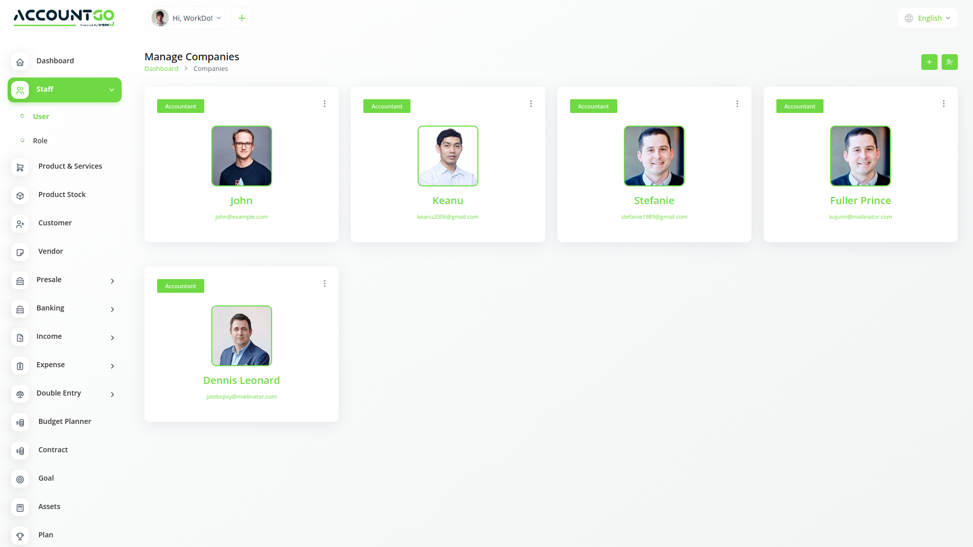 AccountGo SaaS - Accounting and Billing Tool by WorkDo | CodeCanyon