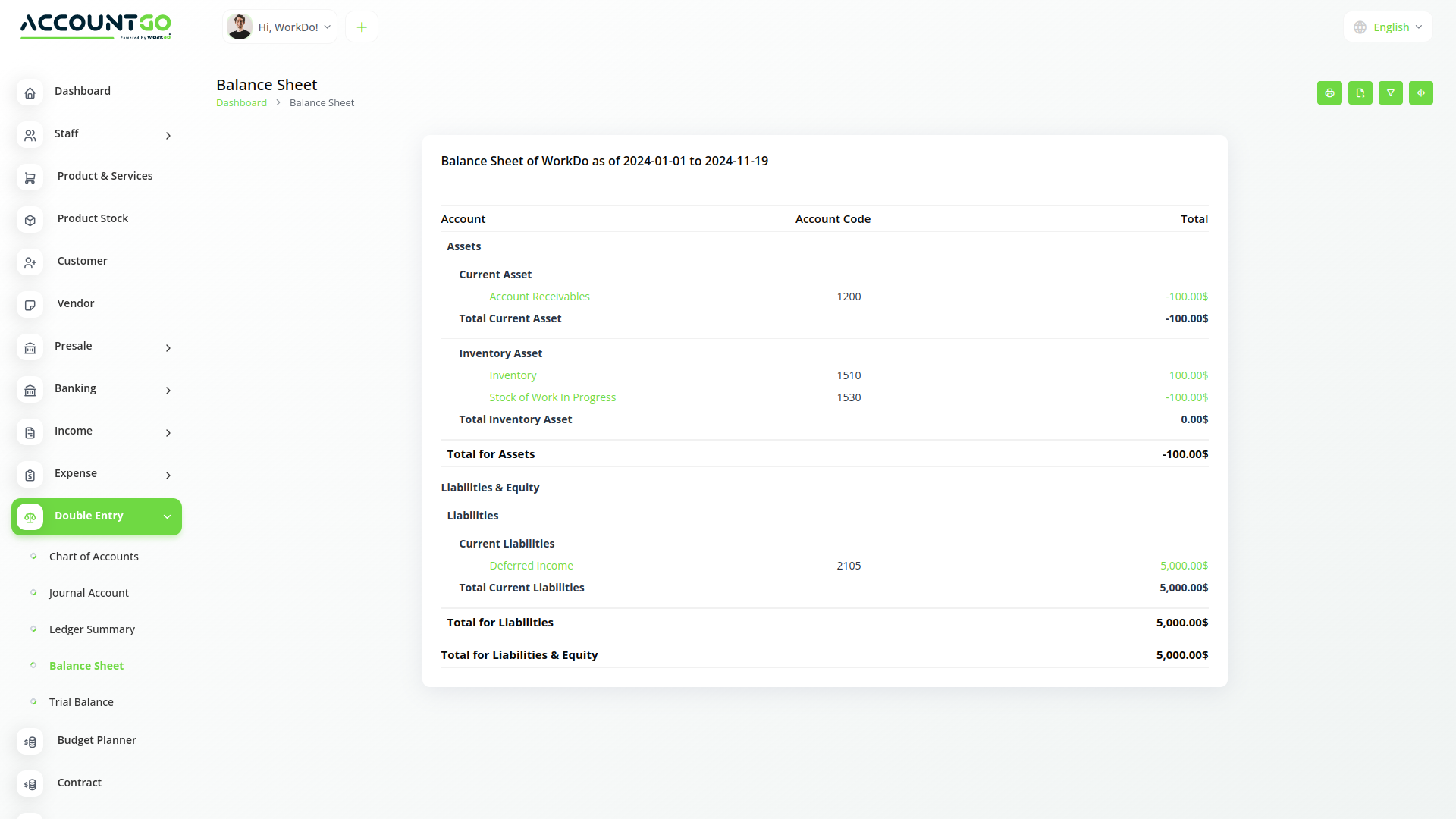 AccountGo - Accounting and Billing Tool by WorkDo | CodeCanyon