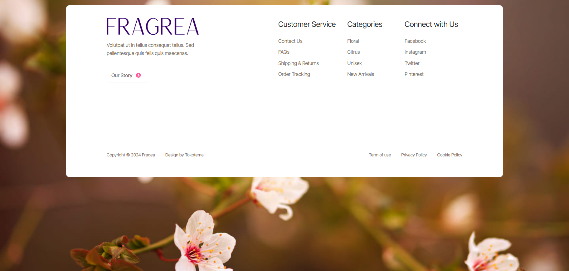 Fragrea - Fragrance Store Elementor Tempate Kit by Tokotema | ThemeForest