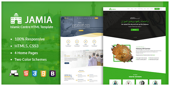 Jamia - Islamic Center Responsive HTML Template by nauthemes | ThemeForest