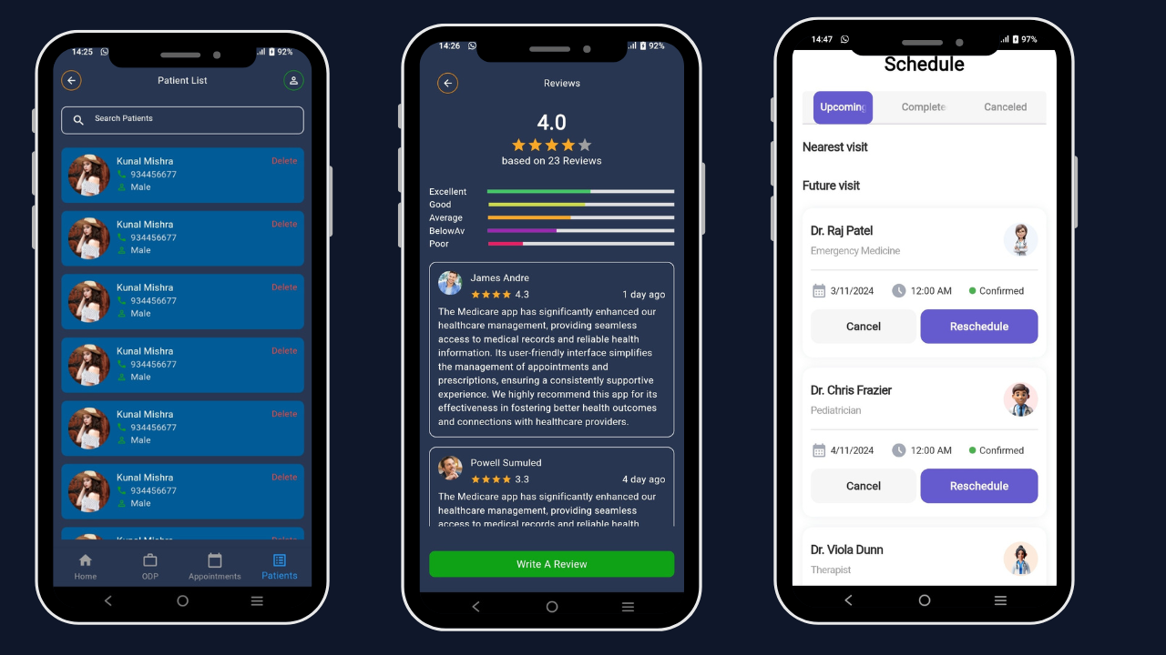 Flutter Doctor Appointment Booking Mobile App Template | Medical ...