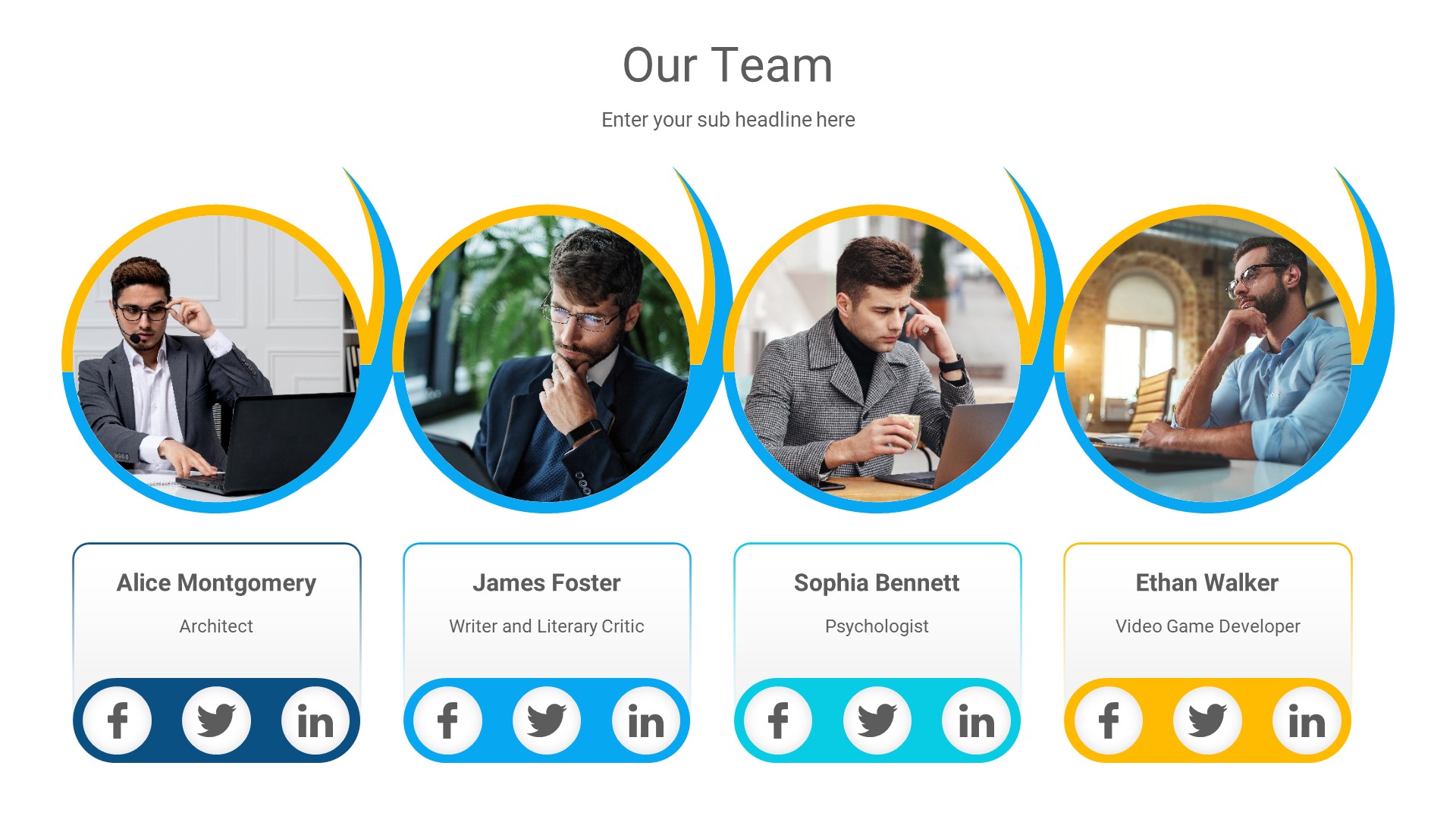 Agent Infographics Google Slides Presentation Template, Presentation ...