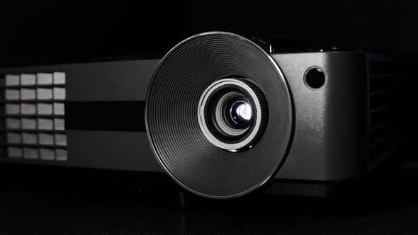 Digital Film Projector Lens in Action, Stock Footage | VideoHive