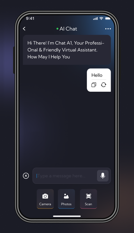 All-in-One AI Assistant for Chatting, Creativity, and Productivity Flutter Application by Nur-Codes