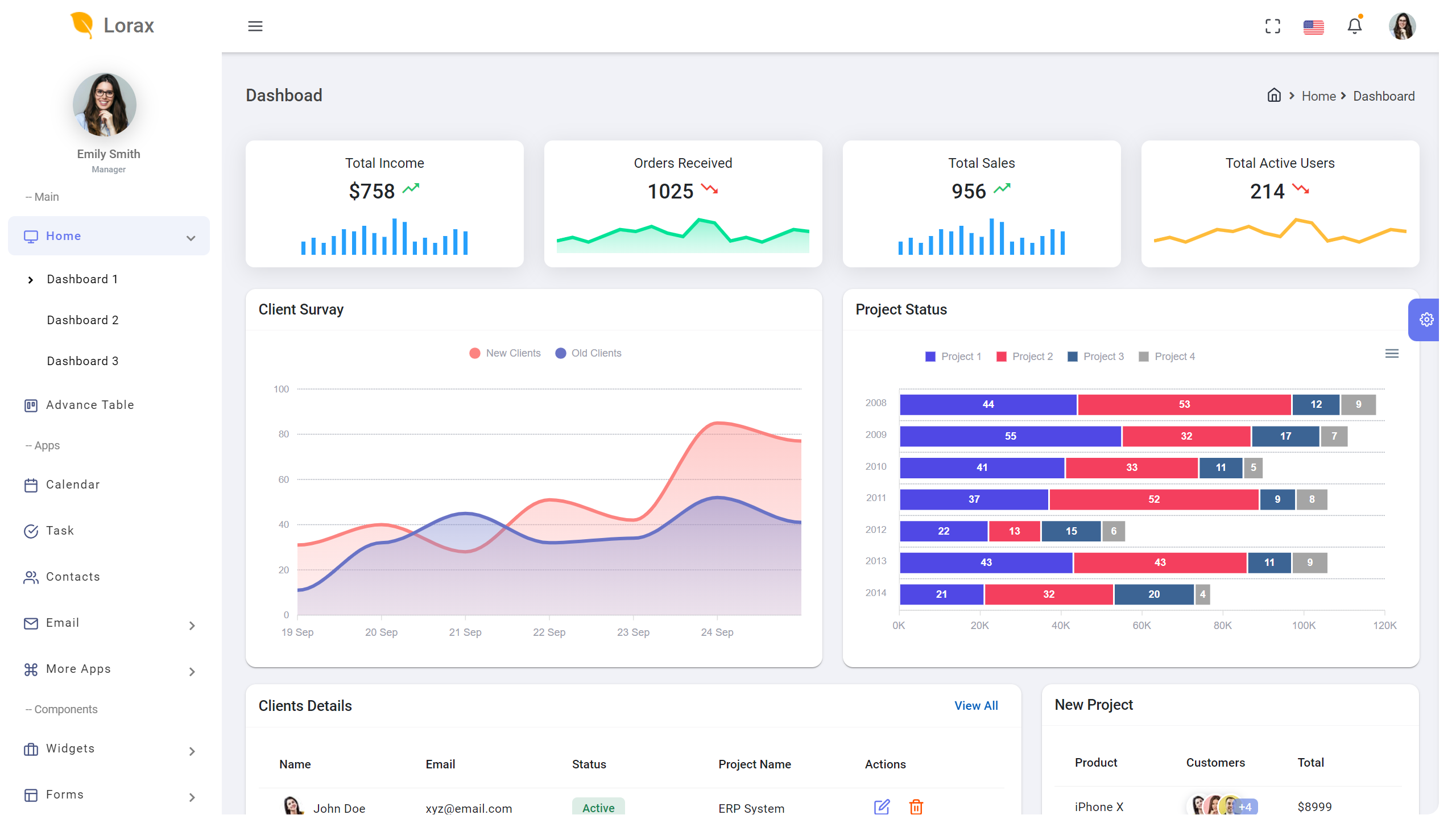 Lorax - Angular 19+ Material Design Admin Template by redstartheme