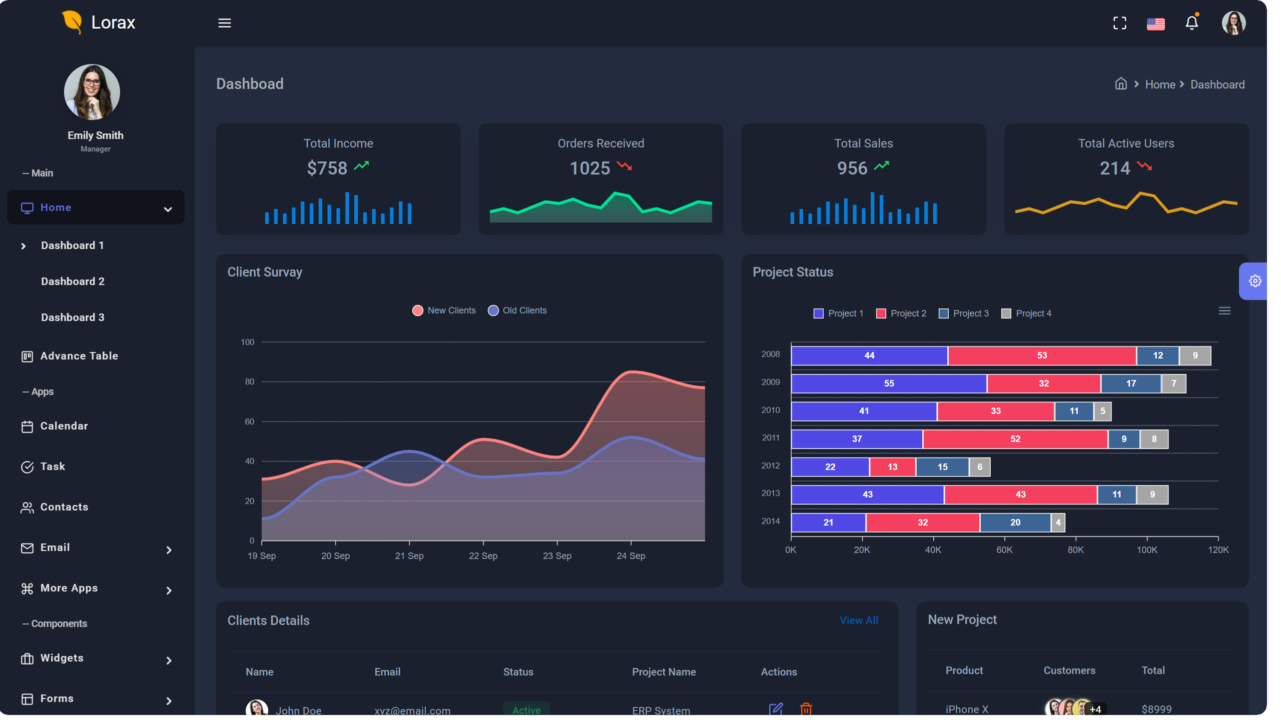 Lorax - Angular 19+ Material Design Admin Template by redstartheme