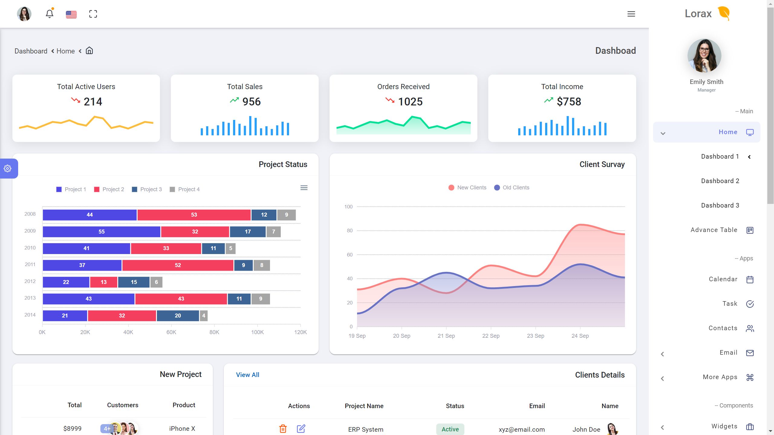 Lorax - Angular 19+ Material Design Admin Template by redstartheme